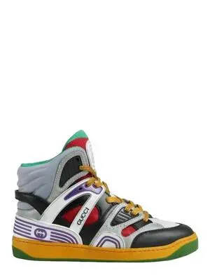 Gucci Basket High-top Sneakers - Multicolor