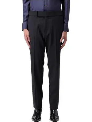TOM FORD Slim Fit Tapered Trousers - Black