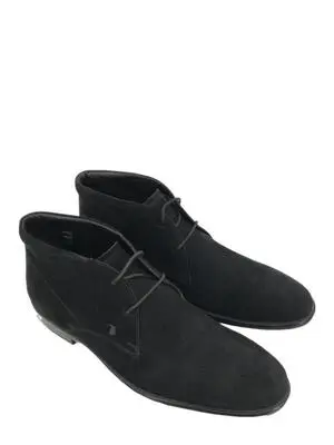 TOD'S Tod's Suede Lace-Up Casual Boots