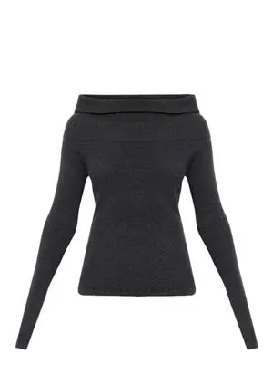 LISA YANG Claudina Long-sleeve Top - Eclipse