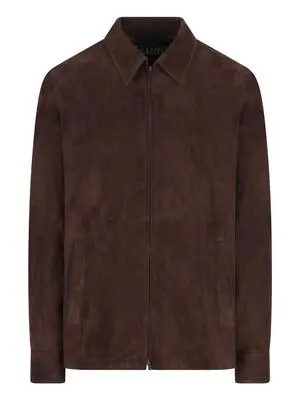 Herno Long-sleeved Zipped Jacket - Black