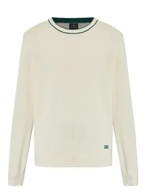 Paul Smith Ps Logo Knitted Jumper - Beige
