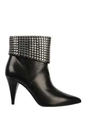 Saint Laurent High-heeled Boots - Black