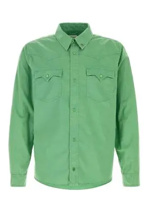 Versace Western Pocket Shirt - Grass Green