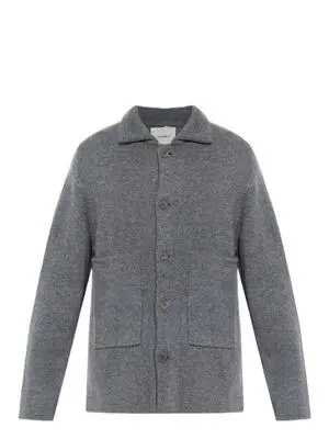 LISA YANG Patch-pocket Cardigan - Gray