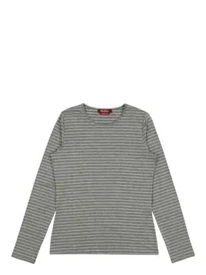 Max Mara Long Sleeve T-shirt - Gray