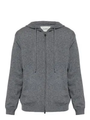 LISA YANG Emerson Hooded Zip-up Cardigan - Gray