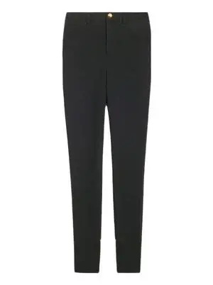 Celine Compact Wool Riding Pants - Black