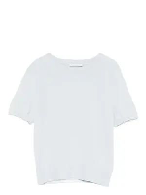 Patrizia Pepe Round Neck T-shirt - White
