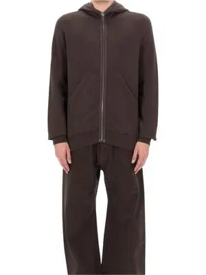 Rick Owens Zipped Hoodie - Black