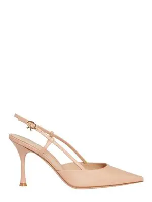 GIANVITO ROSSI Gianvito Rossi Ascent Slingback Pumps Nude