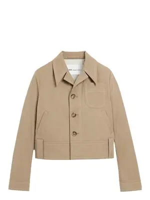 AMI Ami Paris Long Sleeved Buttoned Jacket