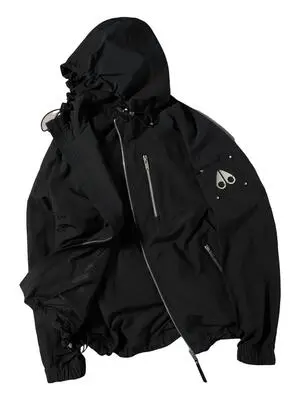 Moose Knuckles Charlesbourg Hooded Jacket - Black