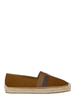 CHRISTIAN LOUBOUTIN Alfarica Logo Detail Espadrilles - Brown