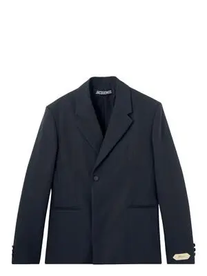 Jacquemus Melo Single-breasted Blazer - Black
