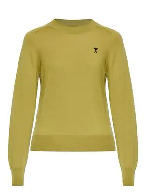 Ami Long-sleeved Knitwear - Green