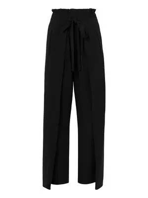 Cult Gaia Naomi Crepe Wide-leg Pants - Black
