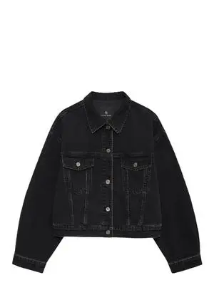 ANINE BING Quincy Button-up Jacket - Black