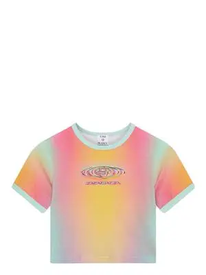 CASABLANCA Casablanca Printed Cropped T-Shirt