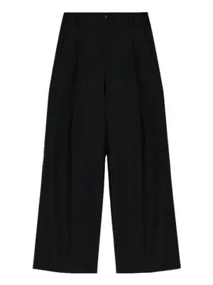 ENTIRE STUDIOS Wide-leg Trousers - Black