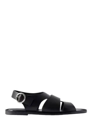 Proenza Schouler Suede Sandals - Black