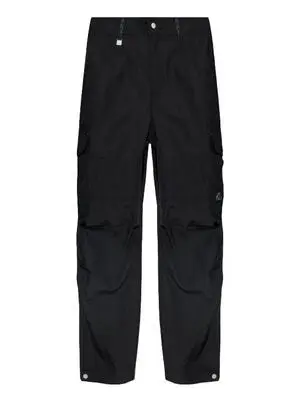 Moose Knuckles Logo Plaque Cargo Trousers - Black