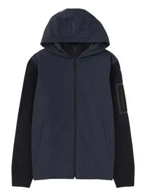 Hugo Boss Long-sleeved Hooded Casual Jacket - Black