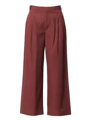 RAG  BONE Rag & Bone Chappell Poplin Trousers - Red