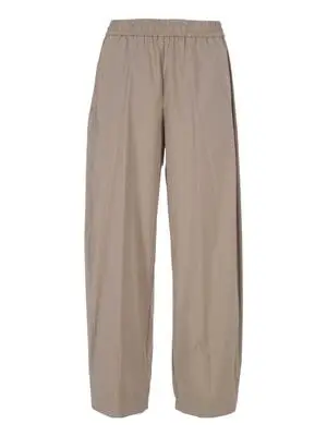 Herno Elastic Waist Balloon Pants - Beige