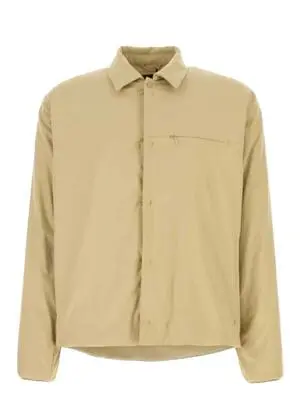Herno Padded Shirt Jacket With Drawstring Hem - Nude
