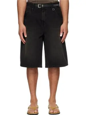 WOOYOUNGMI Wooyoungmi Drawstring Denim Shorts