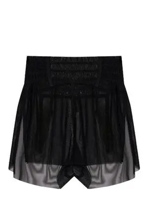 Rick Owens Elastic Waist Boxing Shorts - Black