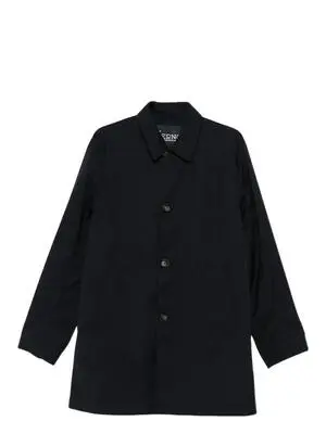 Herno Single-breasted Trench Coat - Black