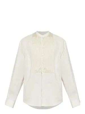 Dsquared2 Pintuck Linen Shirt - White