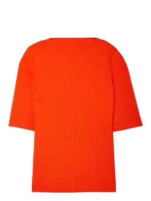 Proenza Schouler High-neck Knit Top - Bright Orange