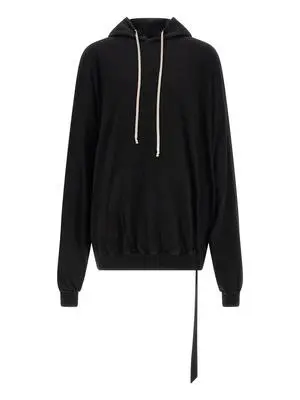 Rick Owens Drawstring Hoodie - Black