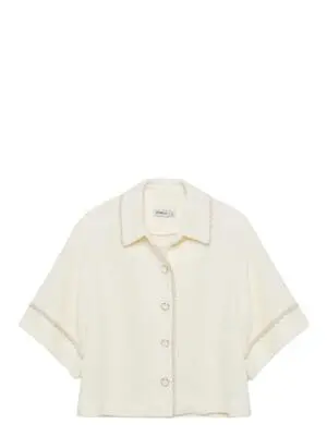 Simkhai Khloe Shirt - White