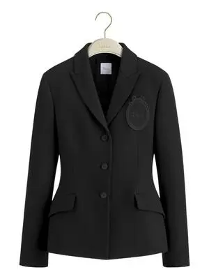 Dior Médaillon Embroidered Bar Jacket - Black