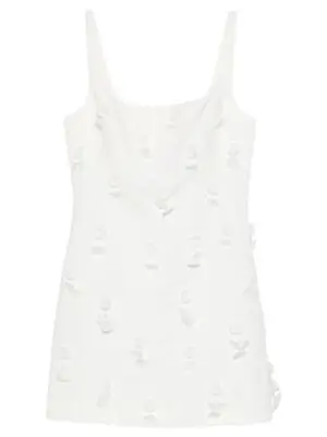 Simkhai Cailinn Floral Mini Dress - White