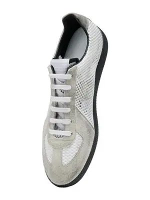 MAISON MARGIELA Maison Margiela Replica Mesh Low-Top Sneakers White/grey