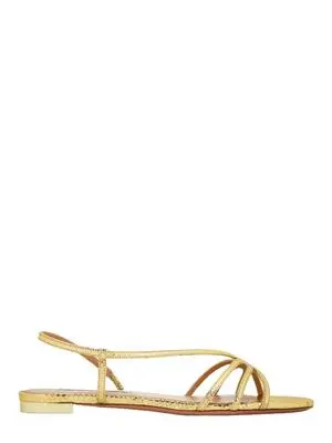AQUAZZURA Aquazzura Talk To Me Strappy Flat Sandals