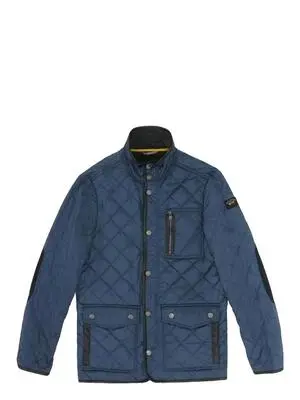 PAUL  SHARK Paul & Shark High-necked Quilted Jacket - Blue