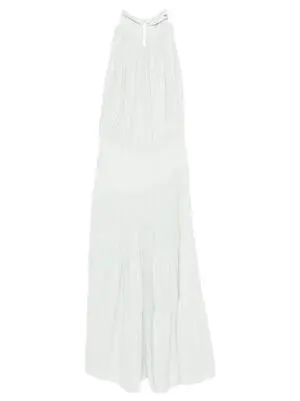 IRO PARIS Sleeveless Maxi Dress With Pleated Details - No