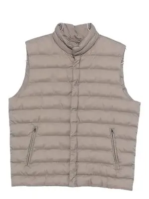 Herno Quilted Sleeveless Zip Jacket - Nude