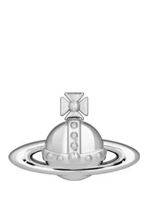 VIVIENNE WESTWOOD 3d Orb Clutch - Silver