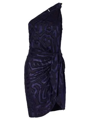 ISABEL MARANT ÉTOILE Isabel Marant One-Shoulder Fil Coupé Midi Dress