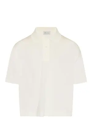 Ami Boxy-fit Polo Shirt - White Cream