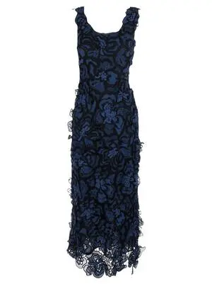 Simkhai Simkhai Corinna Lace Midi Dress Black