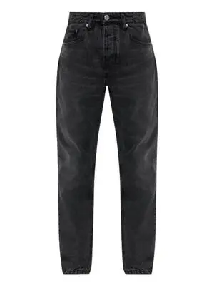 Ami Ami Paris Straight-Leg Jeans Black