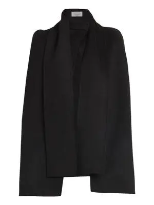 Valentino Garavani Tie-neck Cape - Black